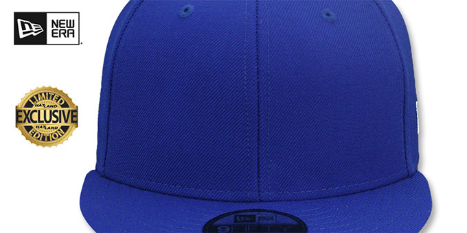New Era BLANK SNAPBACK Royal Hat