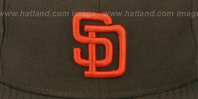 San Diego Padres 85-90 COOPERSTOWN GAME Fitted Hat