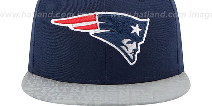 New England Patriots 2014 NFL DRAFT Navy Fitted Hat