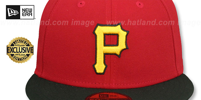 Pittsburgh Pirates COOPERPACK Red-Black Fitted Hat