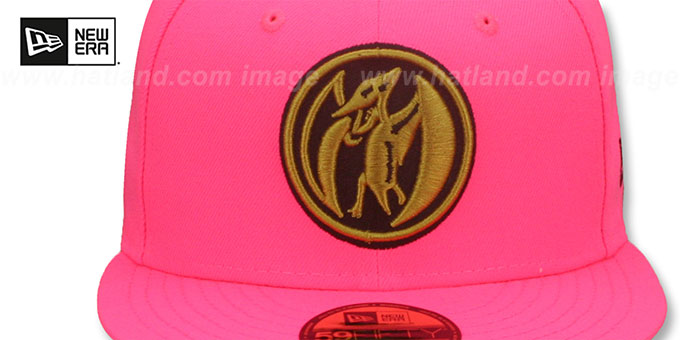 Power Rangers PTERODACTYL Pink Fitted Hat by New Era
