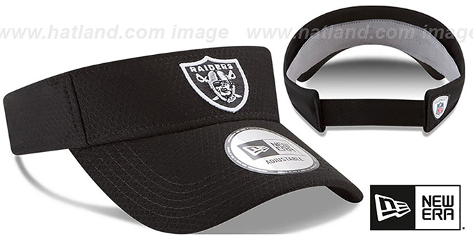 Oakland Raiders 2017 NFL TRAINING VISOR Black by New Era