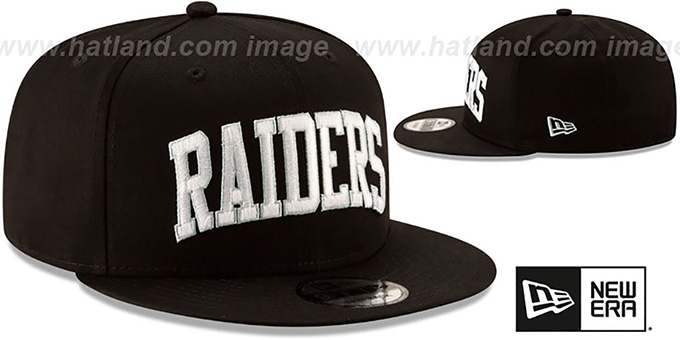 Las Vegas Raiders ARCH TEAM-BASIC SNAPBACK Black Hat