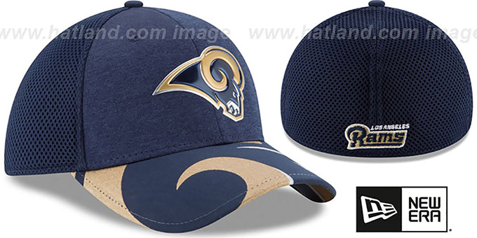 Los Angeles Rams 2017 NFL ONSTAGE FLEX Hat by New Era