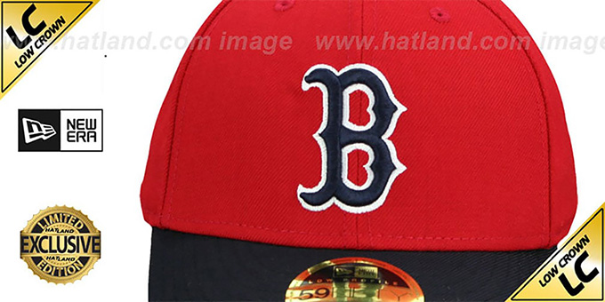 Boston Red Sox LOW-CROWN 1975-78 COOPERSTOWN Fitted Hat