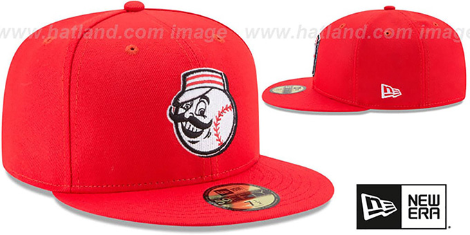 Cincinnati Reds 2017 MLB LITTLE-LEAGUE Red Fitted Hat