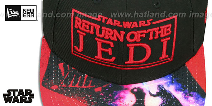 Star Wars Return of the Jedi VIZA-PRINT SNAPBACK Black Hat