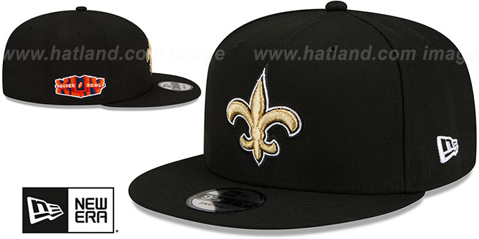 New Orleans Saints SUPER BOWL XLIV SIDE-PATCH SNAPBACK Hat