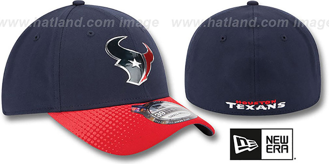 Houston Texans 2015 NFL DRAFT FLEX Hat by New Era