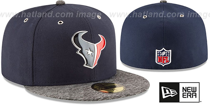 Houston Texans 2016 NFL DRAFT Fitted Hat by New Era
