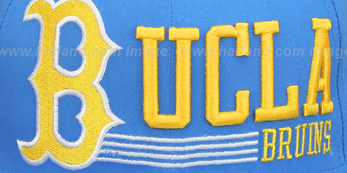 UCLA RETRO-SNAPBACK Blue Hat by New Era
