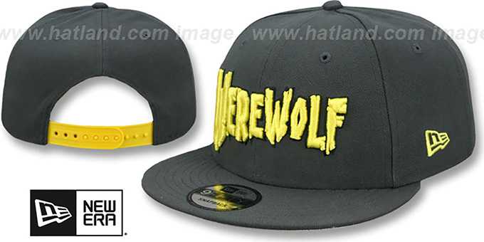 Werewolf HALLOWEEN COSTUME SNAPBACK Grey Hat by New Era