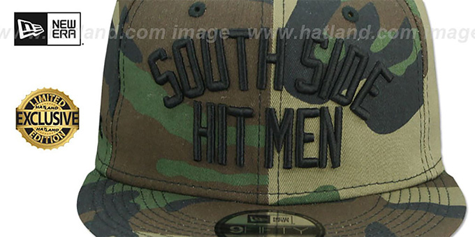 Chicago White Sox SOUTH SIDE HITMEN SNAPBACK Army Camo Hat