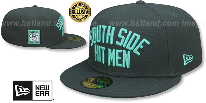 Chicago White Sox SOUTHSIDE HITMEN PATCH-BOTTOM Charcoal-Mint Fit