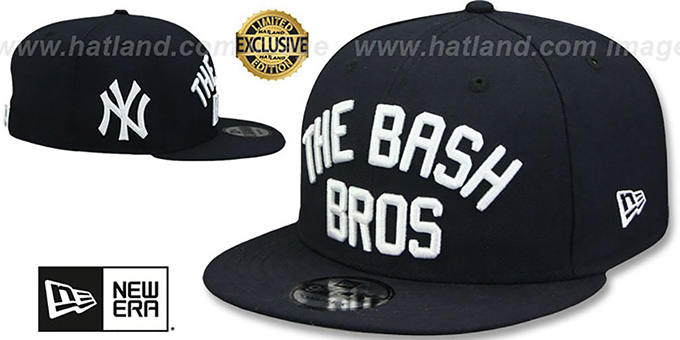 New York Yankees BASH BROS SNAPBACK Navy Hat by New Era