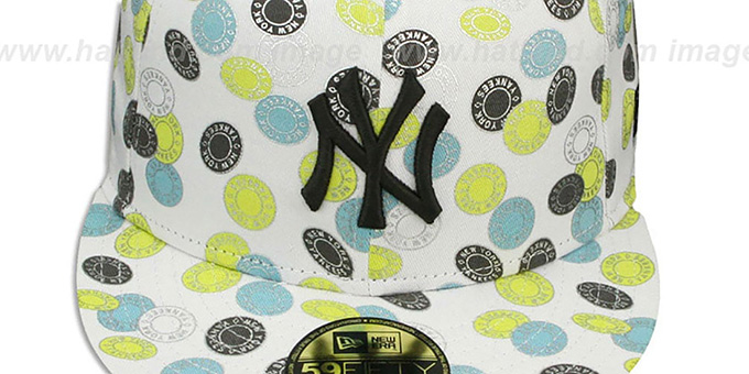 New York Yankees TOKENS White-Pastel Fitted Hat by New Era