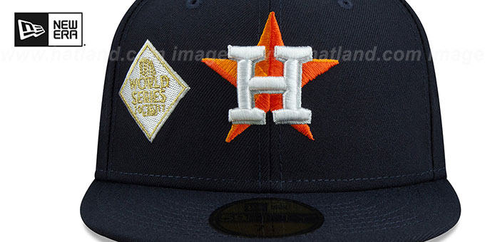 Houston Astros HISTORIC CHAMPIONS Navy Fitted Hat by New Era