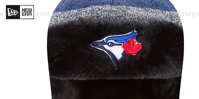 Toronto Blue Jays FROSTWORK TRAPPER Royal Knit Hat