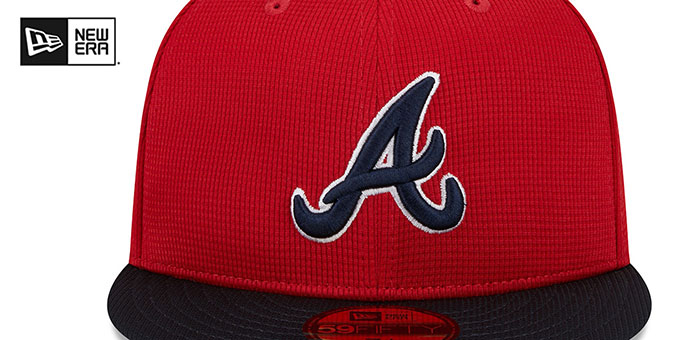 Atlanta Braves 2025 SPRING TRAINING Fitted Hat by New Era