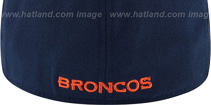 Denver Broncos 2014 NFL ALT DRAFT FLEX Navy Hat by New Era