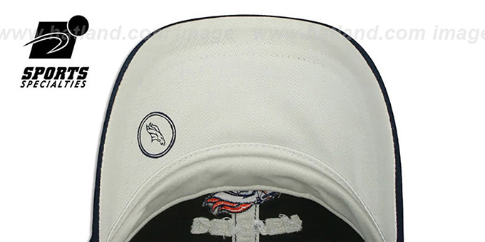 Denver Broncos STAMP Strapback Navy Hat by SPL28
