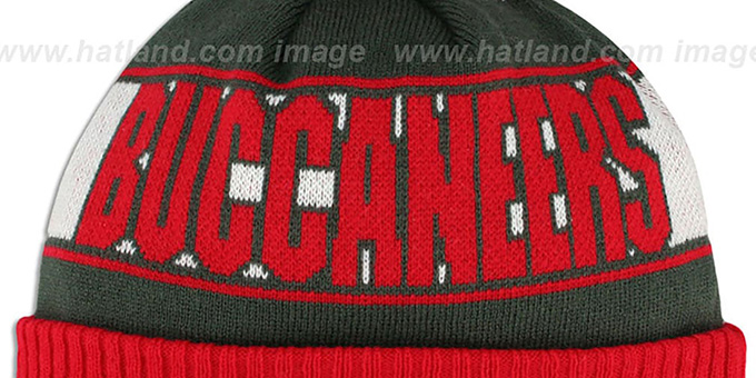 Tampa Bay Buccaneers REP-UR-TEAM Knit Beanie Hat by New Era