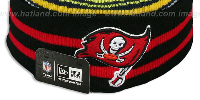 Tampa Bay Buccaneers SUPER BOWL XXXVII Black Knit Beanie Hat