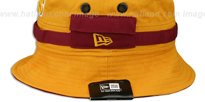 Cleveland Cavaliers ADVENTURE Gold Bucket Hat by New Era