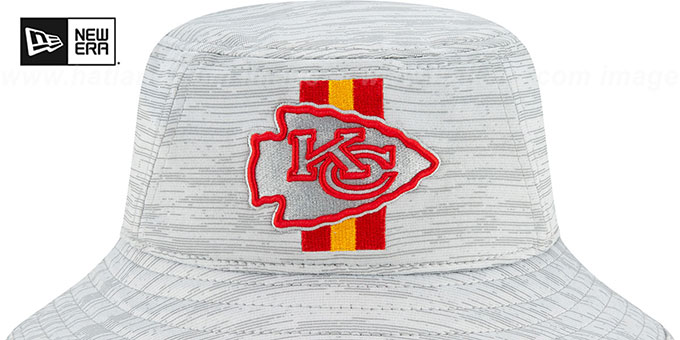 Kansas City Chiefs 2021 NFL TRAINING BUCKET Hat by New Era