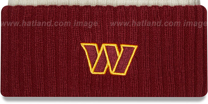 Washington Commanders 2022 NFL SIDELINE Knit Beanie Hat