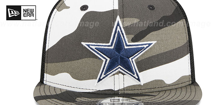 Dallas Cowboys URBAN CAMO TRUCKER SNAPBACK Urban-Black Hat