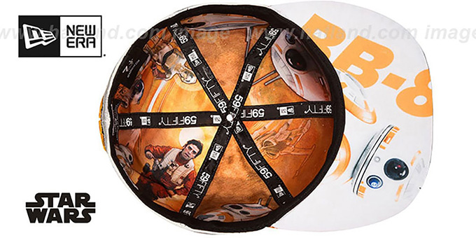 Star Wars Droid Bb8 CHARACTER FACE Fitted Hat by New Era