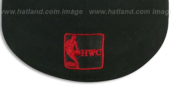 Miami Heat HWC WRAP-IT-UP Black Fitted Hat by New Era