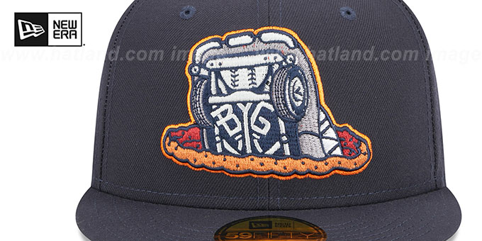 Bowling Green Hot Rods THEME NIGHT Navy Fitted Hat