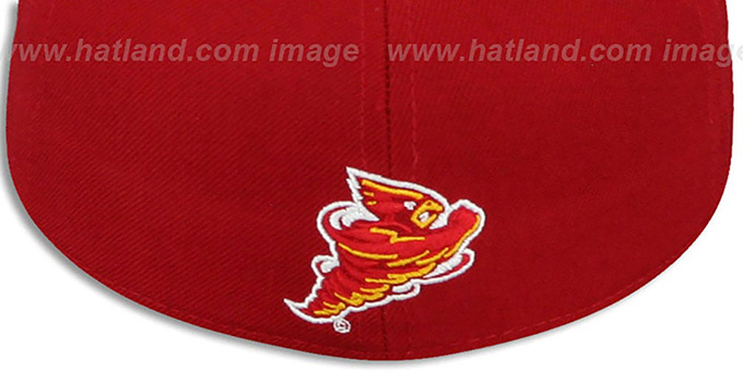 Iowa State DH - STATE Red Fitted Hat by Zephyr