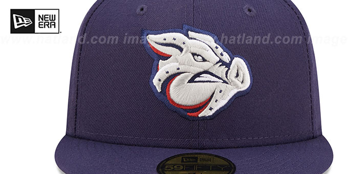 Lehigh Valley IronPigs MILB ONFIELD HOME Navy Fitted Hat
