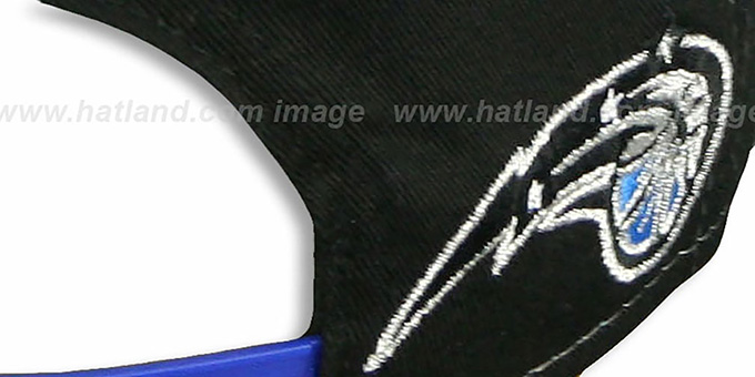 Orlando Magic MARVEL RETRO-SLICE SNAPBACK Black-Royal Hat