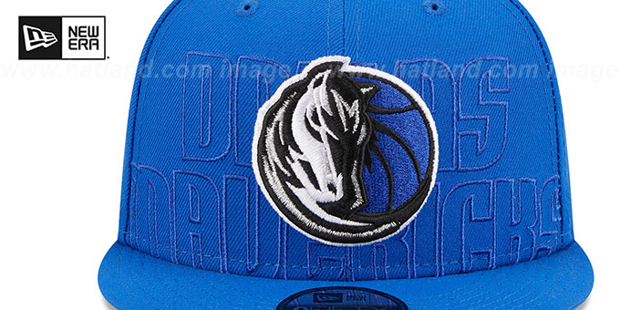 Dallas Mavericks 2023 NBA DRAFT SNAPBACK Royal Hat