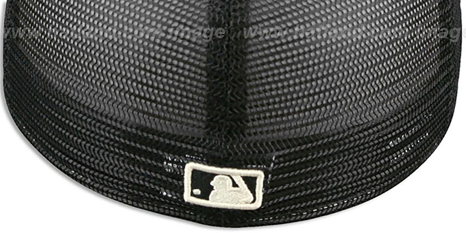 New York Mets CHEETAH ANIMAL-FUR MESH-BACK Fitted Hat