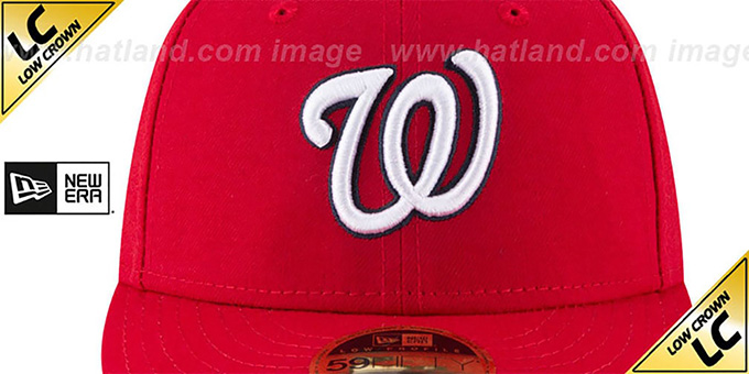Washington Nationals 2019 LC WORLD SERIES GAME Fitted Hat