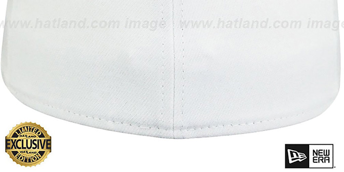 New Era TONAL 39THIRTY-BLANK White Flex Fitted Hat