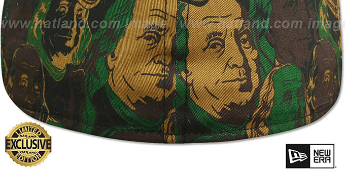 New Era BEN FRANKLIN Army Camo Fitted Hat