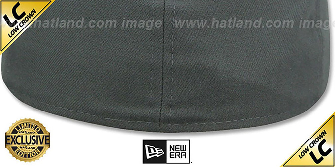 New Era LOW-CROWN 59FIFTY-BLANK Charcoal Fitted Hat