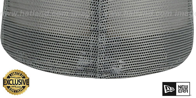 New Era MESH-BACK 59FIFTY-BLANK Grey-Grey Fitted Hat