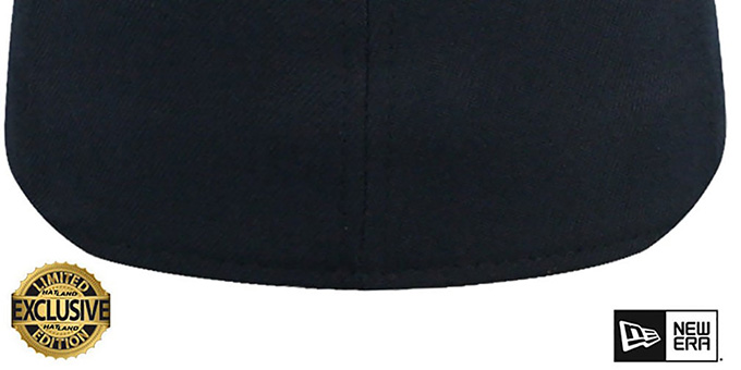 New Era TONAL 39THIRTY-BLANK Navy Flex Fitted Hat