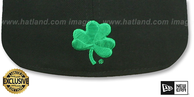 Notre Dame NCAA TEAM-BASIC Black Fitted Hat by New Era