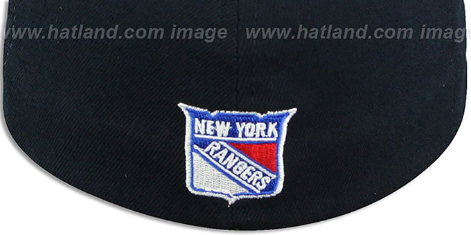 New York NY Rangers UGLY SWEATER FLEX Navy-Red Hat by Zephyr
