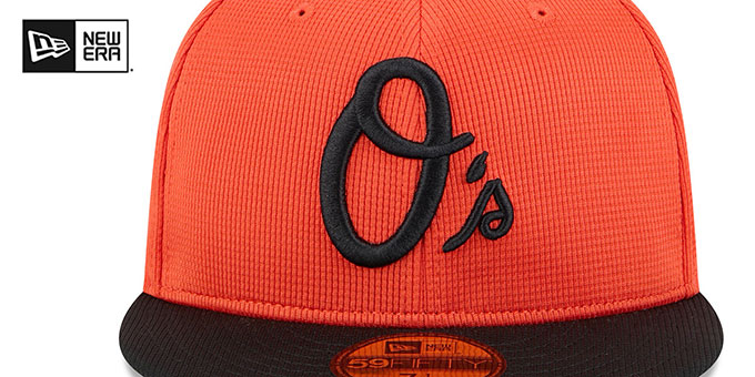 Baltimore Orioles 2025 SPRING TRAINING Fitted Hat by New Era