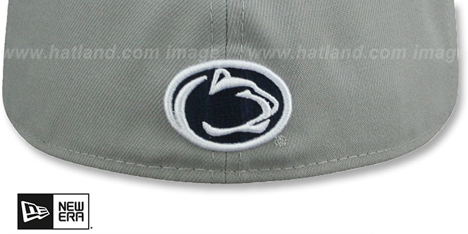 Penn State ALT NCAA TEAM-BASIC Grey Fitted Hat by New Era