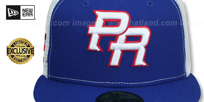 Puerto Rico 2023 WBC GAME MESH-BACK Hat by New Era
